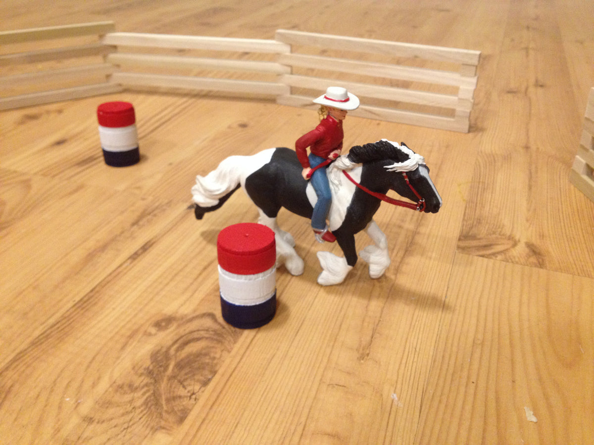 Barrel Racing Set | E-S Farm Toys